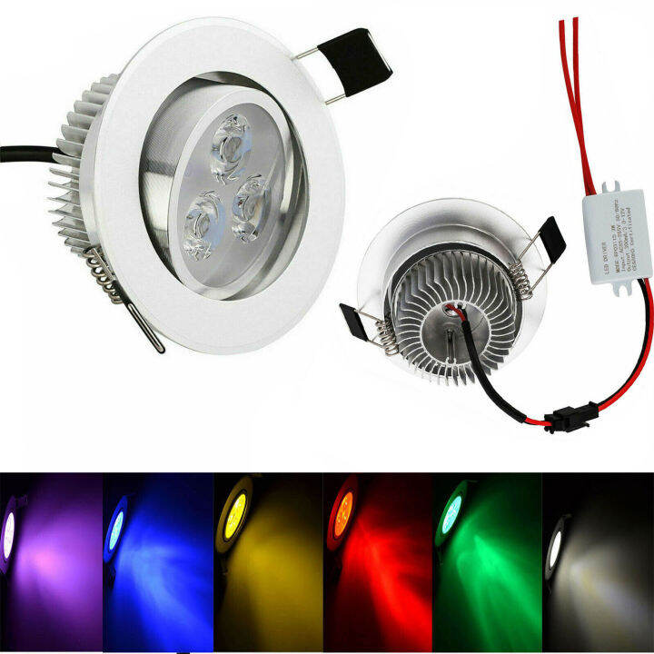 ERANPO Dimmable LED Recessed Ceiling Down Light Cool Warm Natural White ...