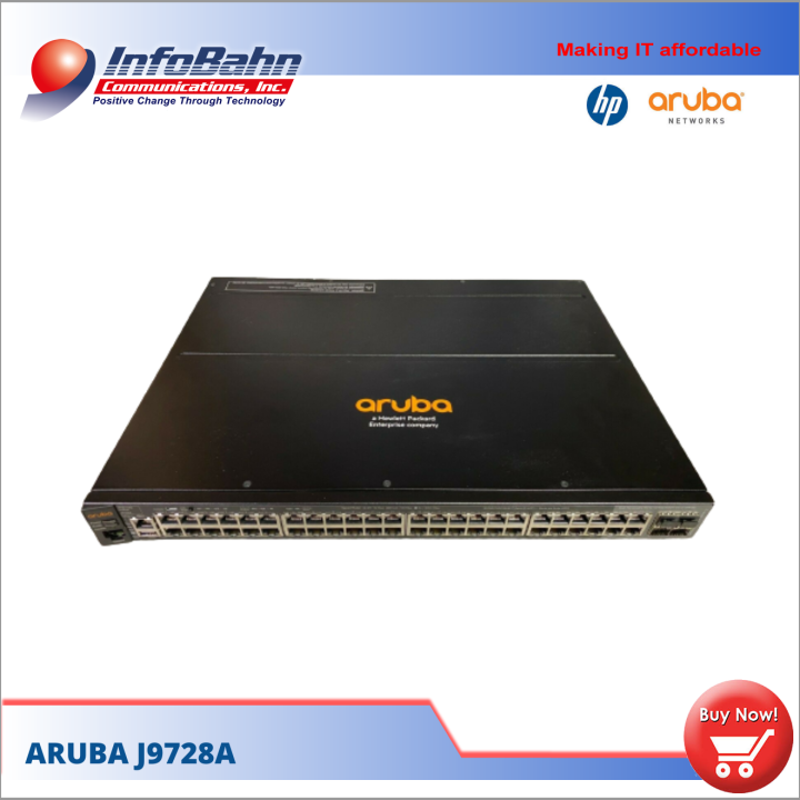 Clearance Sale: HPE Aruba 2920-48G 48 Port Gigabit Switch (J9728A ...