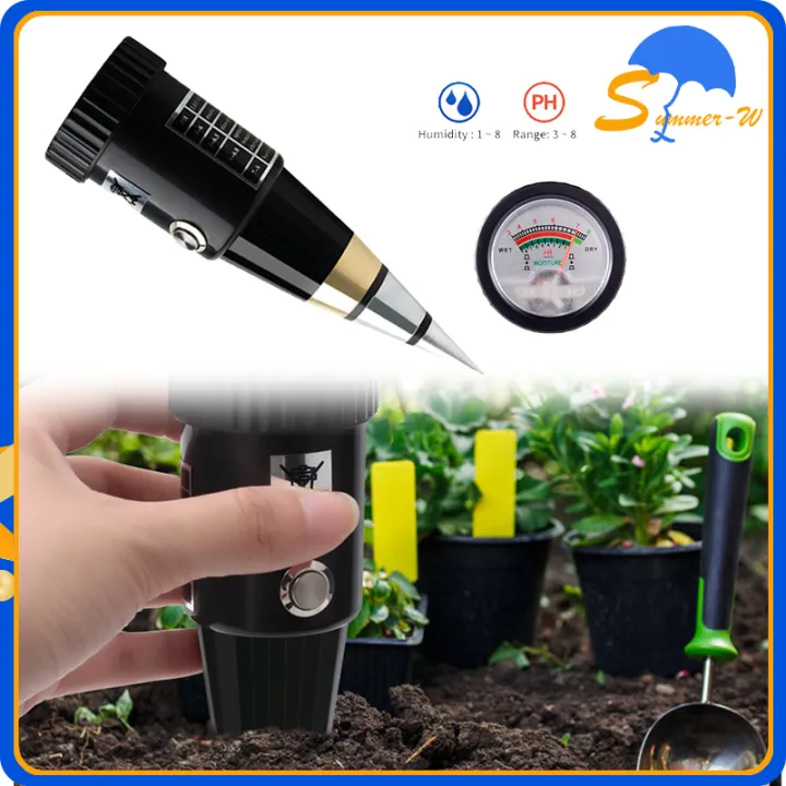 Alat Ukur Kelembaban Tanah Soil/Alat Pengukur Tanah/Soil Detektor PH/2 ...