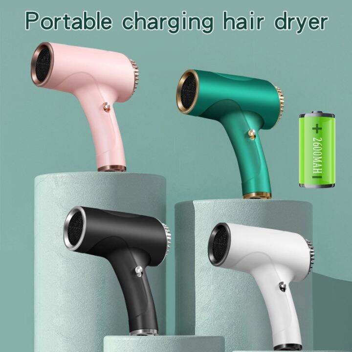 USB Cordless Hair Dryer Versatile Salon Hairdressing Electric Hair ...