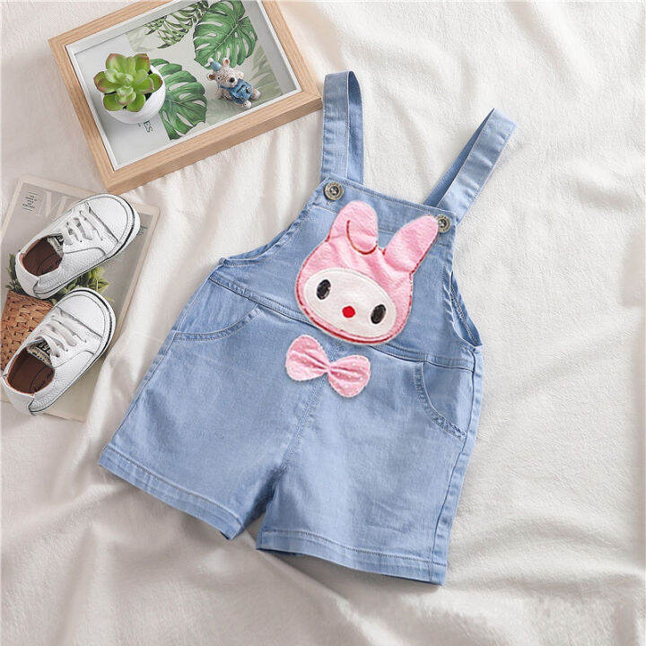 IENENS Baby Overalls Cartoon Rabbit Summer Girl Clothing Newborn ...