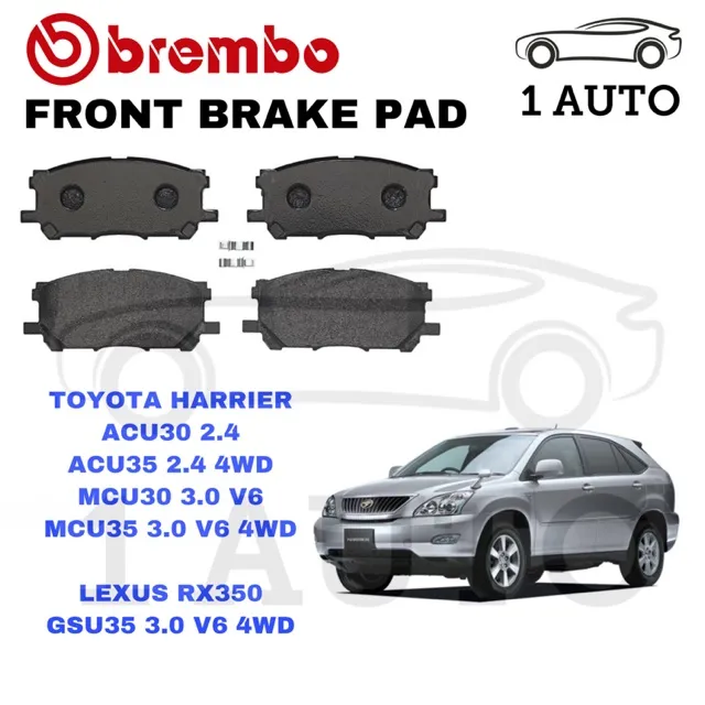 Genuine Brembo Front Brake Pad Toyota Harrier 2 4 3 0 Acu30 Acu35 Mcu30