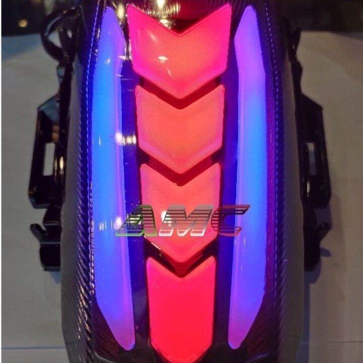 Lampu Stop YAMAHA R15 V2 CR7 Stoplamp Sen Biru Merah Stop LED Set 3in1 ...