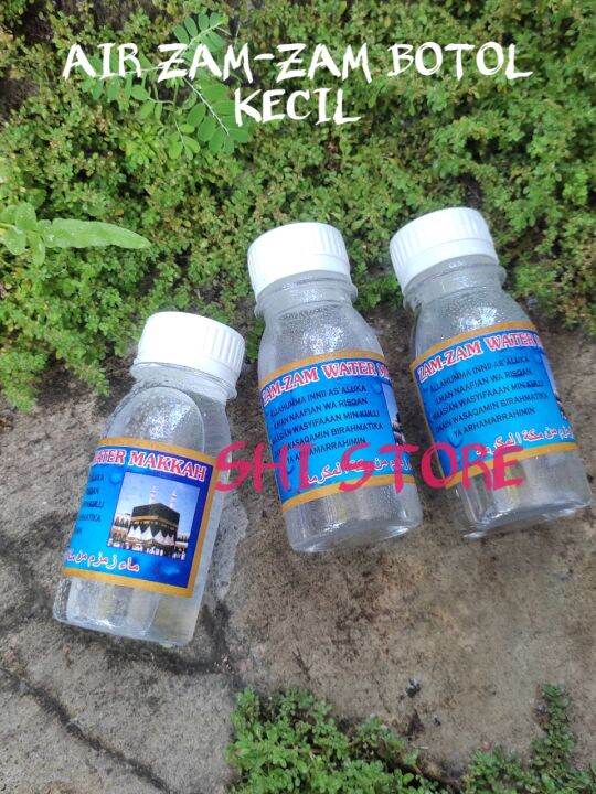 SHI - Wadah Air Zam Zam 80 ml Paket 25 botol / Botol Air Zam Zam | Lazada Indonesia