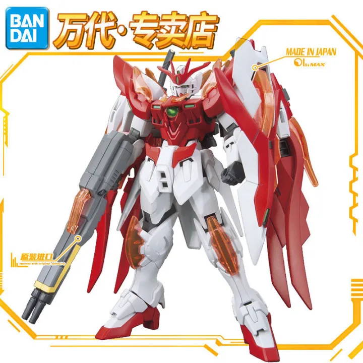 Original Bandai Gundam HG 1/144 WING GUNDAM ZERO HONOO YUSEI KOUEN'S ...