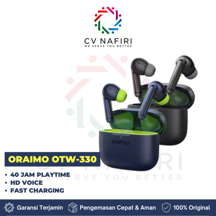 ORAIMO OTW-330 TWS EARPHONE BLUETOOTH WATERPROOF FREEPODS LITE | Lazada ...