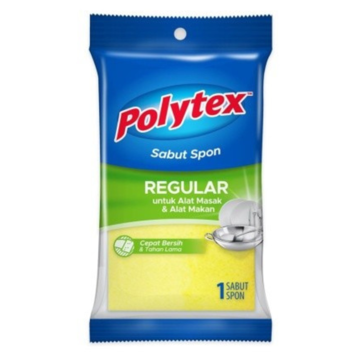 Polytex Sabut Spon Regular Untuk Alat Masak & Alat Makan | Lazada Indonesia