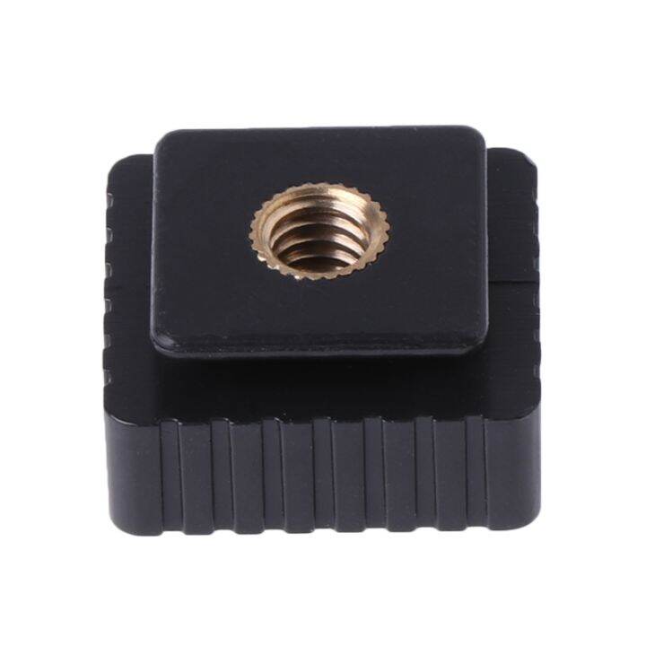 Hot Shoe Mount Adapter To 1/4 Screw Head Thread For Studio Light Stand ...