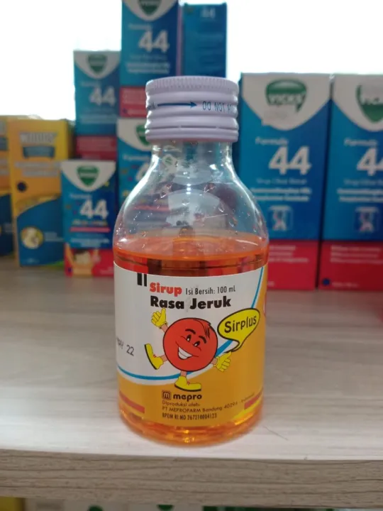 SIRPLUS SIRUP RASA JERUK 100 ML / / PEMANIS OBAT UNTUK ANAK | Lazada ...
