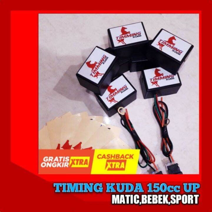 Timing Kuda 150cc up PAKET PNP (FREE KABEL 3M FUSE 30A Bubble Warp ...