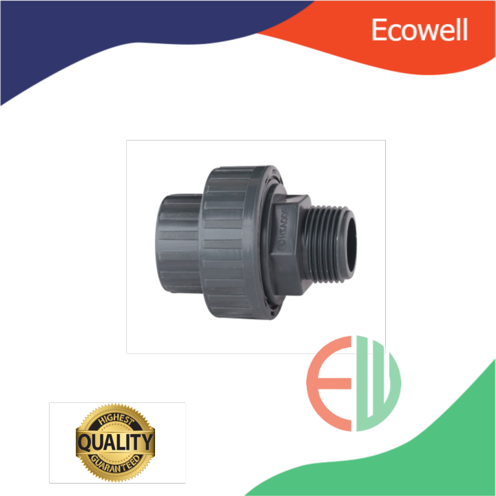 UPVC Male Threaded Union Patente 1/2"~1" | Lazada PH