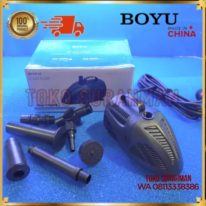 Pompa Resirkulasi Kolam Taman Air Mancur Boyu SPA 2000 Liter/Jam ...