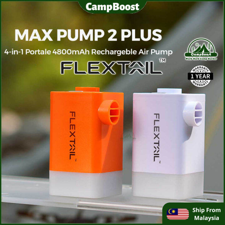 CampBoost FLEXTAIL Max Pump 2 Plus Camping Air pump Air Bed Pump ...