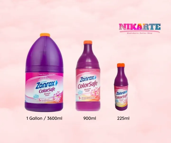 Zonrox Color Safe Bleach - 225ml / 900ml / 1 Gallon | Lazada PH