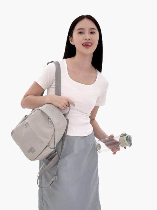 ลีฟ LEFF [ นุ่มแต่ไม่ยุบ ] กระเป๋าเป้สะพายหลังทรงหยดน้ำหญิง 2023 ...