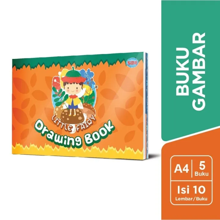 Buku Gambar Anak / Drawing Book A4 SiDU | Lazada Indonesia