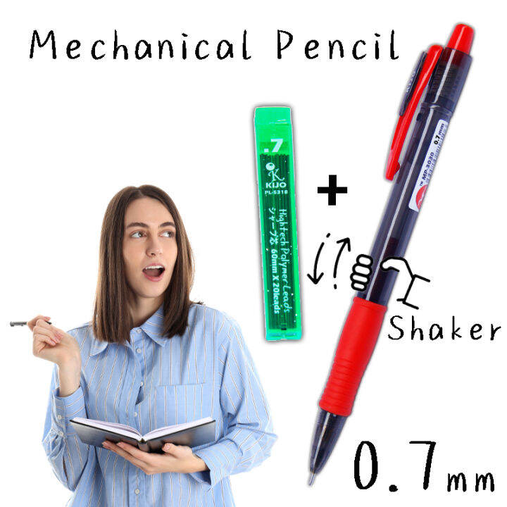 Kijo Supa Shake Mechanical Pencil Pensil Tekan 自动铅笔 #3030 | Lazada
