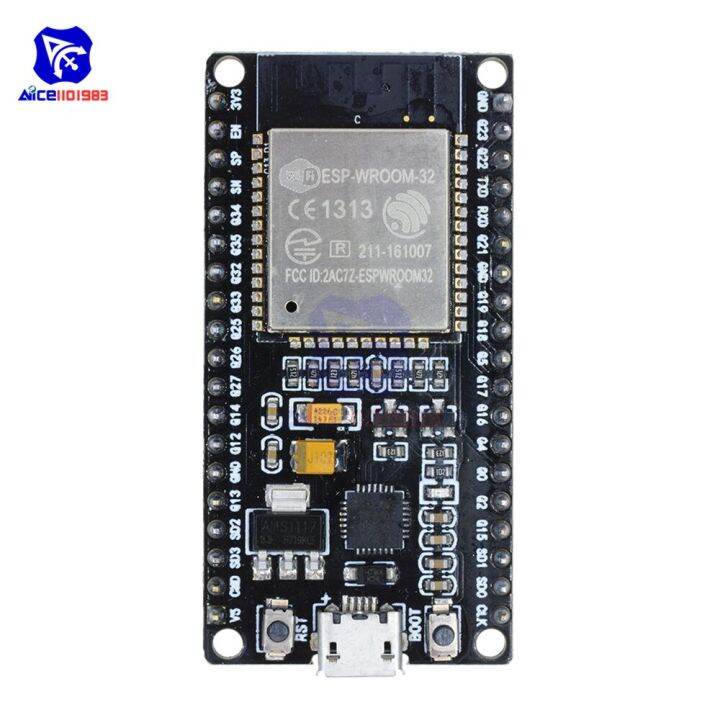ESP32 Wroom ESP-WROOM-32 WIFI Bluetooth papan pengembangan CPU inti ... ESP32 Wroom ESP-WROOM-32 WIFI Bluetooth papan pengembangan CPU inti ...