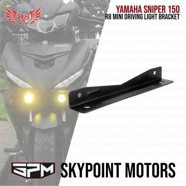 R8 YAMAHA SNIPER 150 V1/V2 MINI DRIVING LIGHT BRACKET (9809-157 ...