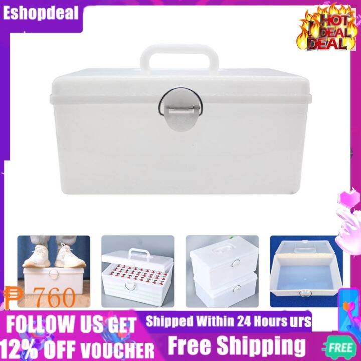 Eshopdeal【Ready Stock】Large Capacity Mahjong Storage Box Plastic ...