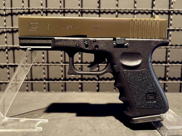 แบลงค์กัน Kuzey Glock 19 Full Marking FBI 9 mm PAK 2 แม็กกาซี สีเขียว ...