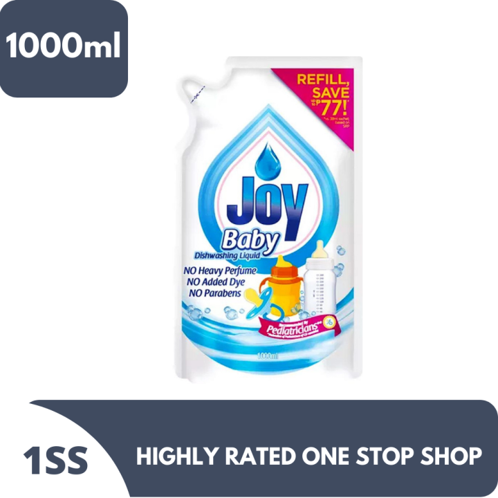 Joy Dishwashing Liquid Baby 1000ml | Lazada PH