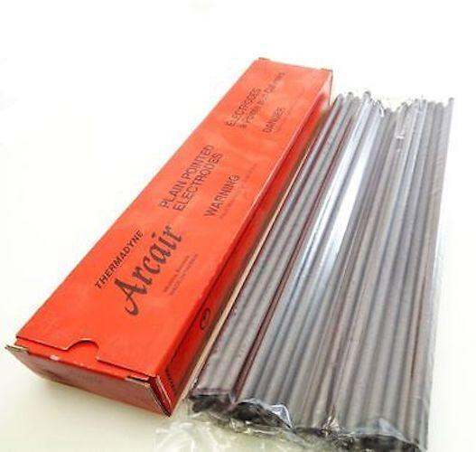 1 BOX / 50 PCS. Arcair Carbon Gouging Rod 3/8 X 12 DC Pointed ...