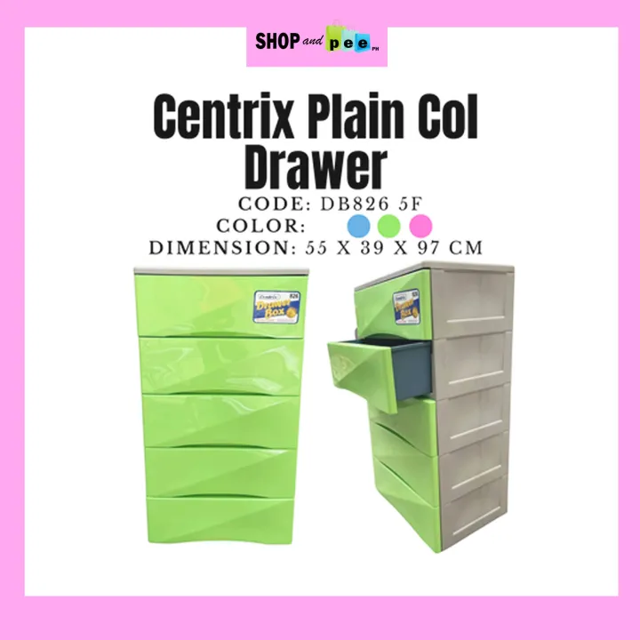 CENTRIX 5 LAYER DRAWER / CLOTHES ORGANIZER / 5 LAYER DRAWER / DB826 5F ...