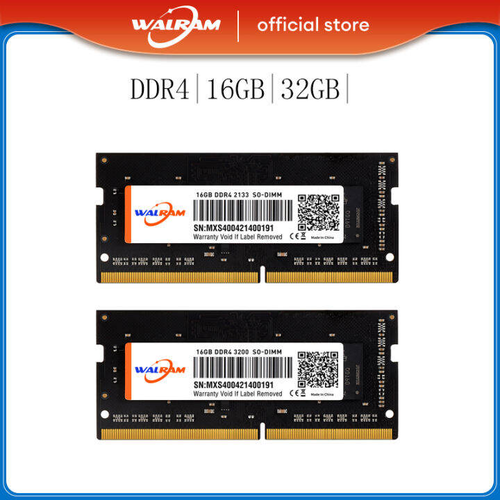 WALRAM Memoria Ram DDR4 16GB 32GB Laptop Ram SODIMM 2400mhz 2666mhz ...