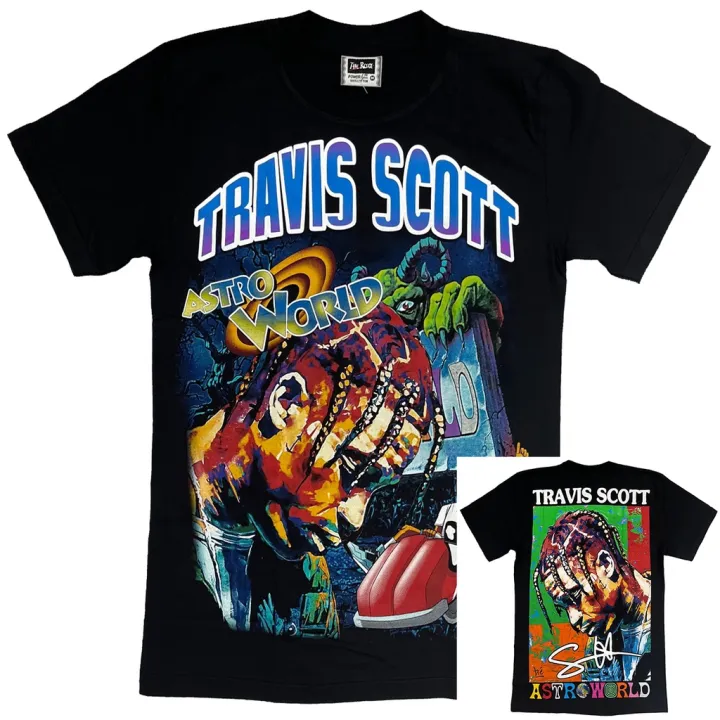 TRAVIS SCOTT - ASTROWORLD SHIRT ( THE ROXX ) | Lazada PH