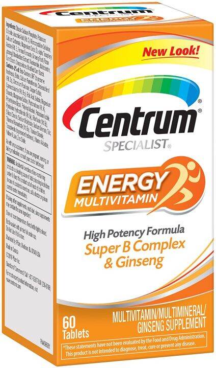 EXPIRY 03/2023 Centrum Specialist Energy Complete Multivitamin ...