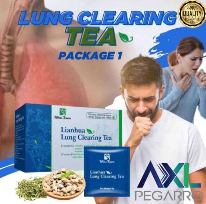 Original Lung Clearing Tea Away Heat Detox Purify The Lung Relieve ...