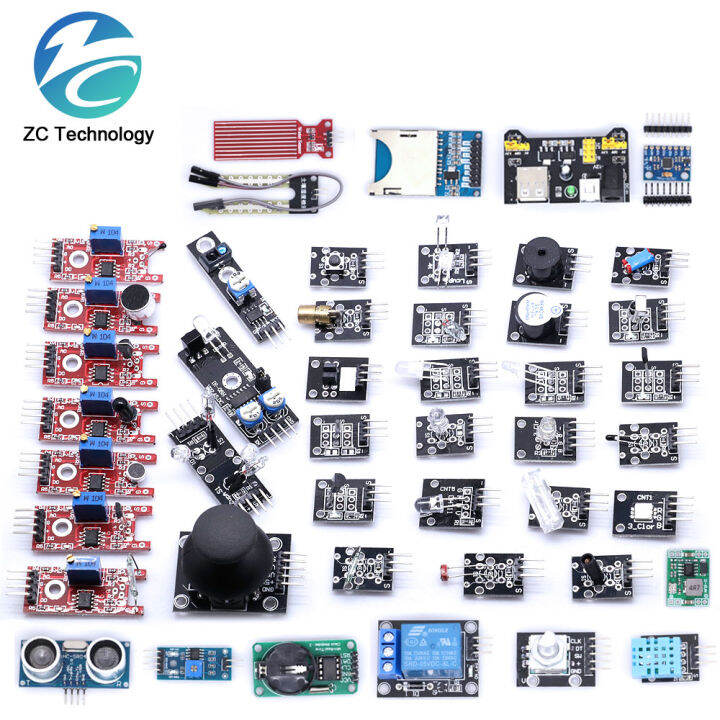 For Arduino 45 In 1 Sensors Modules Starter Kit Better Than 37in1
