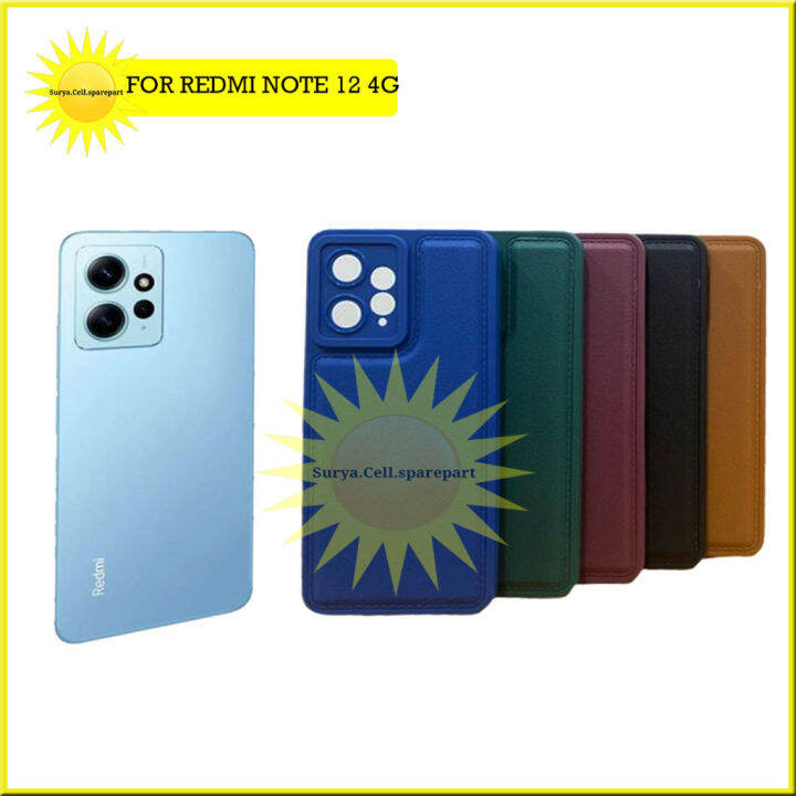 Case Square Leather Pro For Xiaomi Redmi Note 12 4g 5g Redmi Note 12 ...
