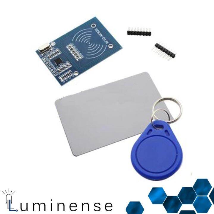 [Luminense] MFRC-522 Mifare RC522 RFID Module/ Arduino RFID kit/ MFRC-522 RC522 RFID | Lazada
