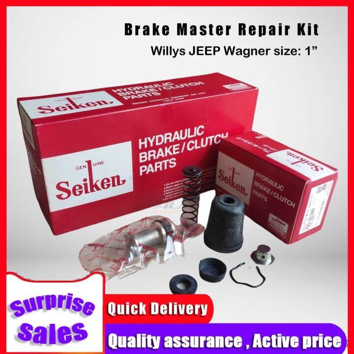 Brake Master Repair kit Willys JEEP Wagner size: 1” | Lazada PH