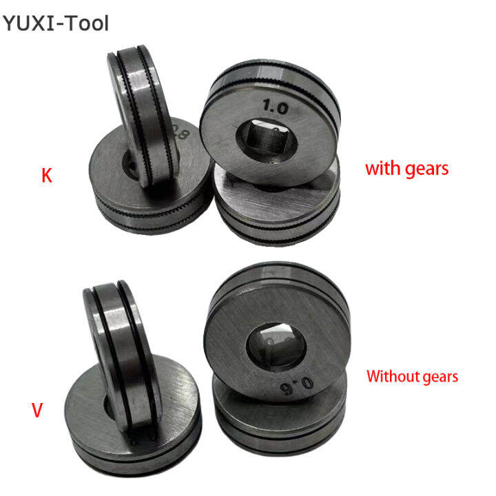 2pcs Wire feed wheel Equipment Wire Feed Roller Feeder Mig Stainless ...