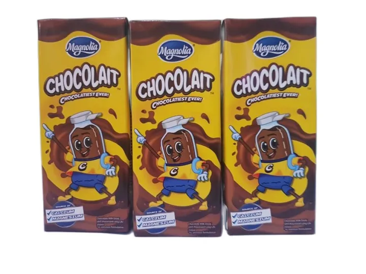 Magnolia CHOCOLAIT Milk Drink (12 pieces x 250 ml) | Lazada PH