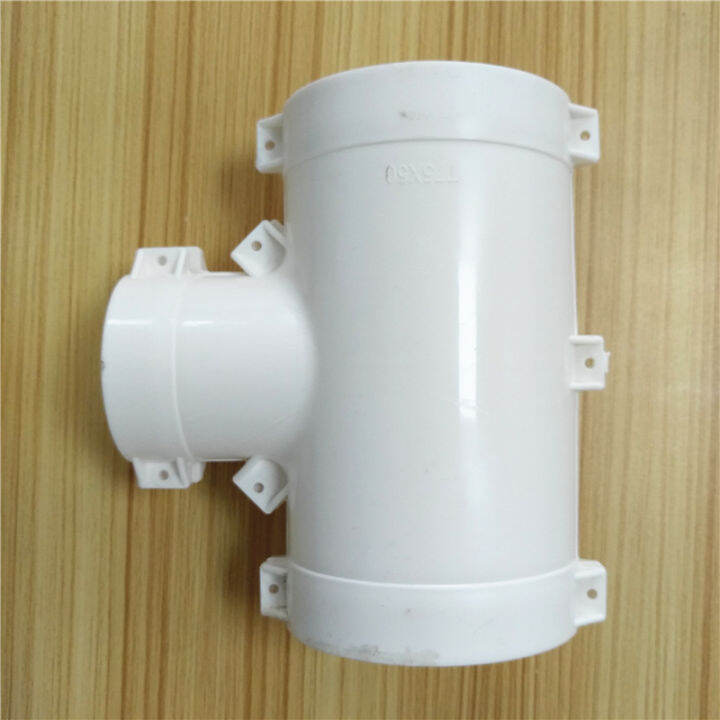 PPR insulation pipe reducing tee connection piece 50 63 75 90 110 PVC ...
