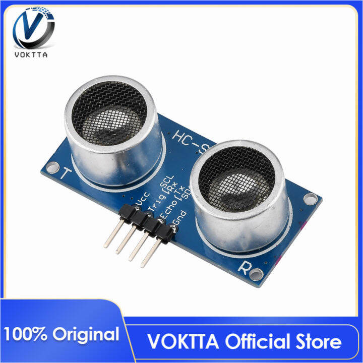 VOKTTA HC-SR04 HC-SR04P HCSR04 HCSR04P Modul Ultrasonik Pengukur Jarak ... VOKTTA HC-SR04 HC-SR04P HCSR04 HCSR04P Modul Ultrasonik Pengukur Jarak ...
