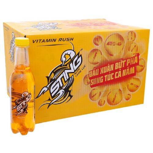 【Vietnam】Sting Ginseng Energy Drink (330 ml)/ Nuoc Tang Luc Nhan Sam ...