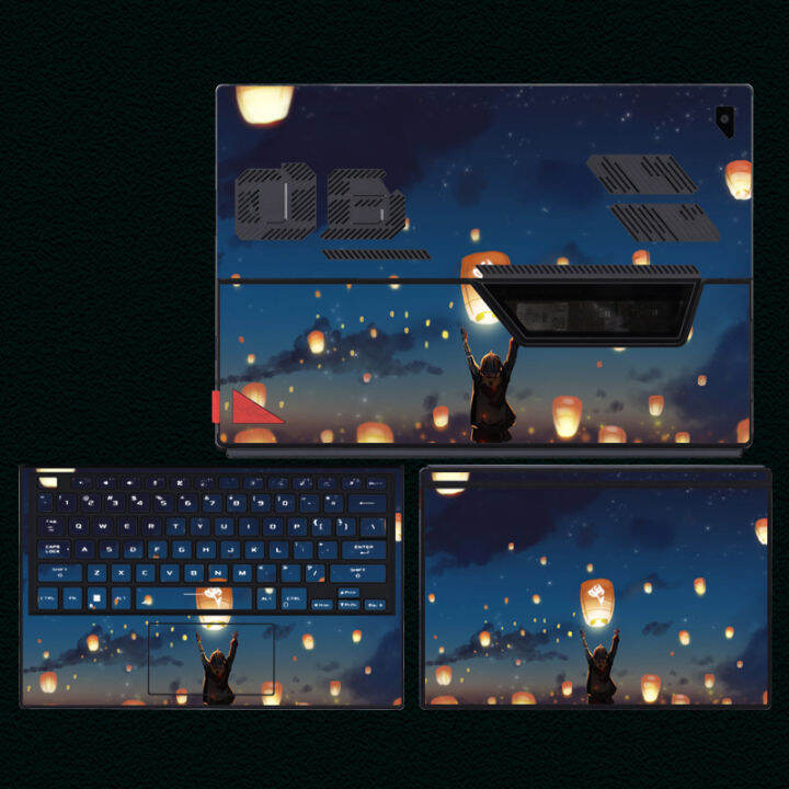 Pre-Cut CUSTOM Skin สำหรับ ROG flow Z13 2023 GZ301V พิมพ์สติกเกอร์ไวนิล ...