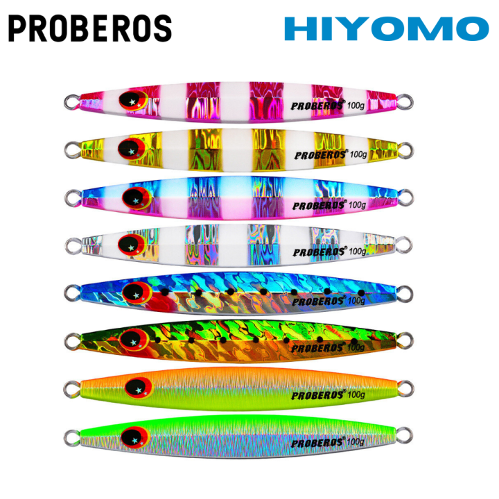 PROBEROS 1 Cái Mồi Câu Cá Jig Sâu 60G 80G 100G Mồi Câu Jig Kim Loại Biển Đúc Dài Mồi Đúc Chìm ...