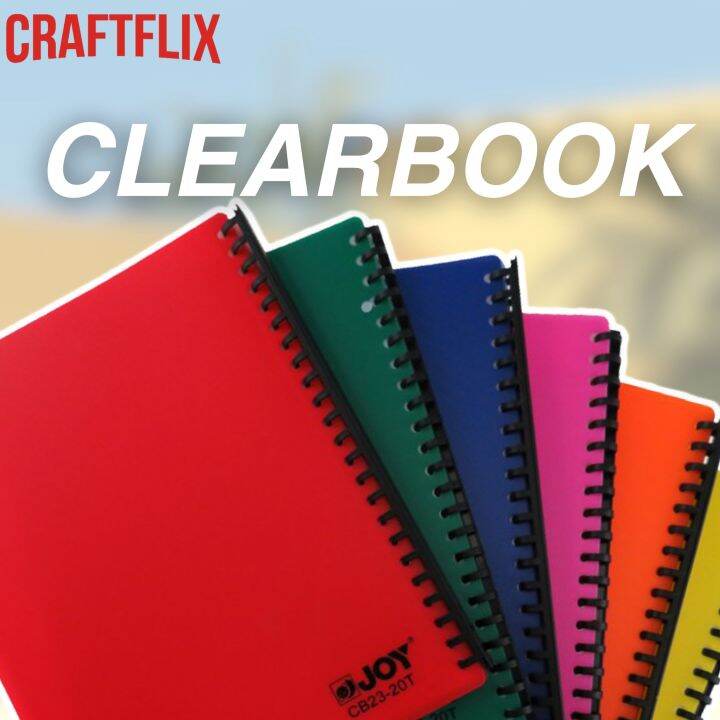 Art wub. Clearbook long size and A4 size Clearbook makapal refillable JOY BRAND 20 holes | Lazada PH