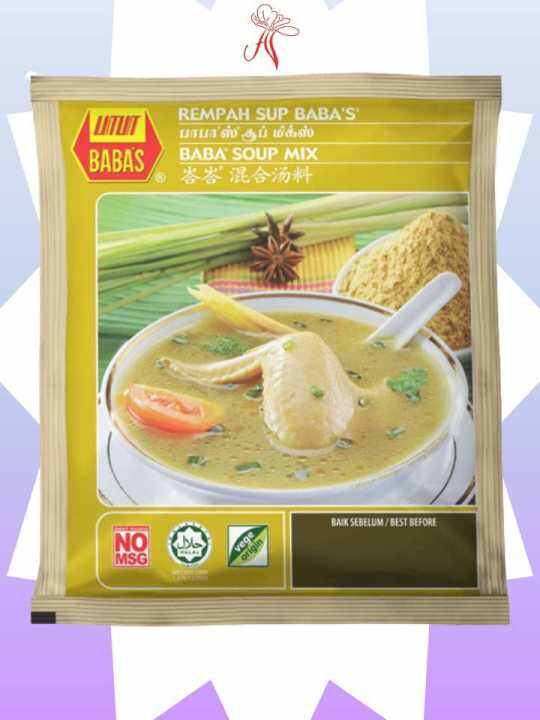 BABAS Rempah Sup Mix 25g Soup Powder | Lazada