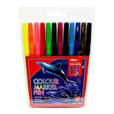 Dolphin Colour Marker Pen | Lazada