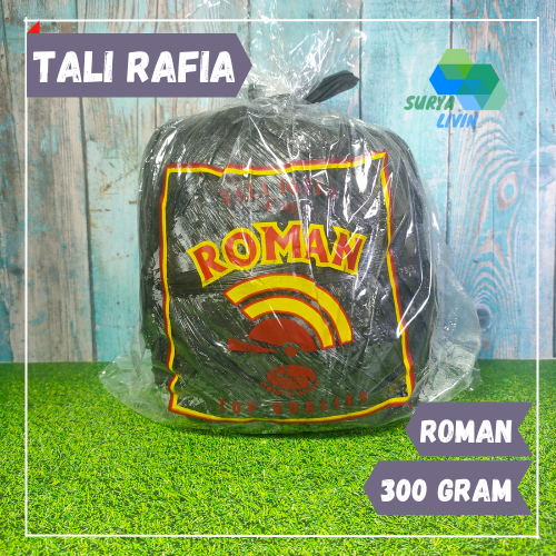 Tali Rafia / Tali Rapia Hitam 3 ons Roman | Lazada Indonesia