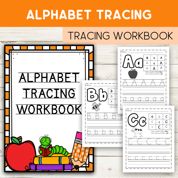 ALPHABET TRACING ACTIVITY WORKSHEET WORKBOOK | Lazada PH