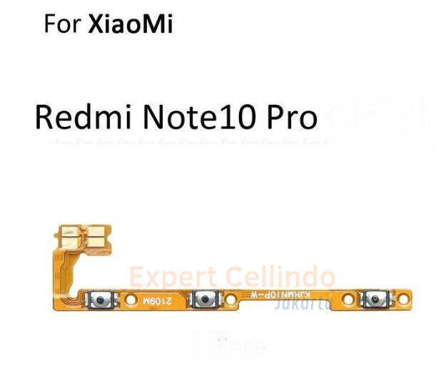 FLEXIBLE ON OFF VOLUME XIAOMI REDMI NOTE 10 PRO FLEXSIBEL ONOFF POWER | Lazada Indonesia