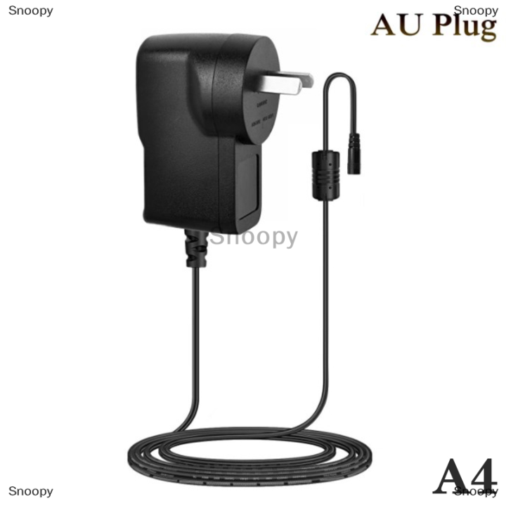 Snoopy กีตาร์ไฟฟ้า9V 850mA หลายเอฟเฟกต์อะแดปเตอร์จ่ายไฟเครื่องชาร์จไฟ ...